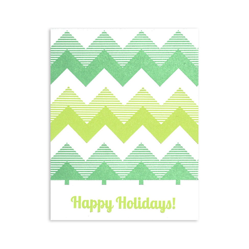 Christmas Chevron Wallpaper